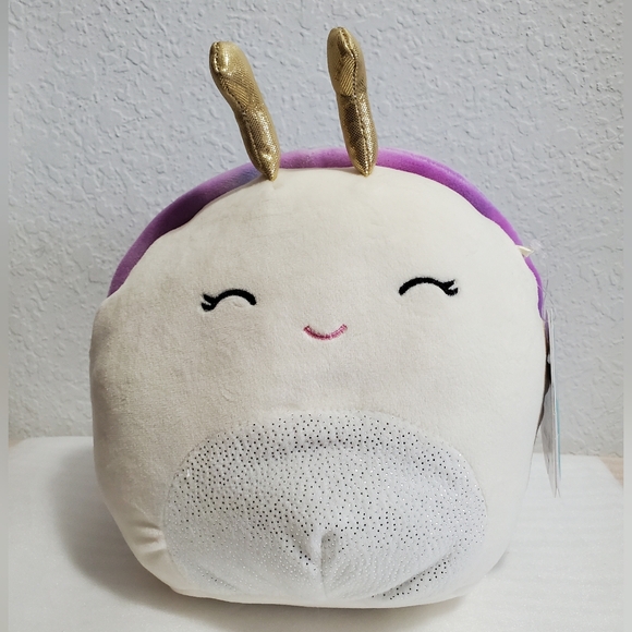 Squishmallows | Toys | Elsa The Snail 8 Squishmallow Creased Tag | Poshmark